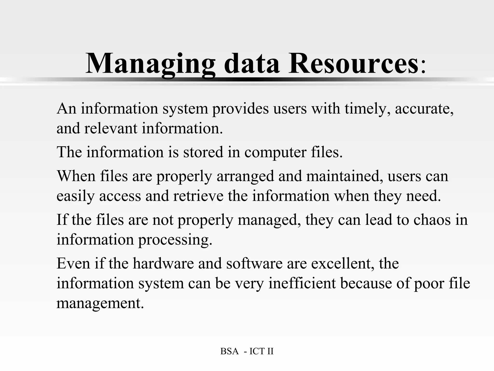 Data Management | PPT