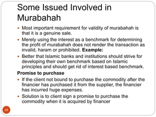 Topic iii. non participatory modes of islamic finance - murabahah(1) | PPTX