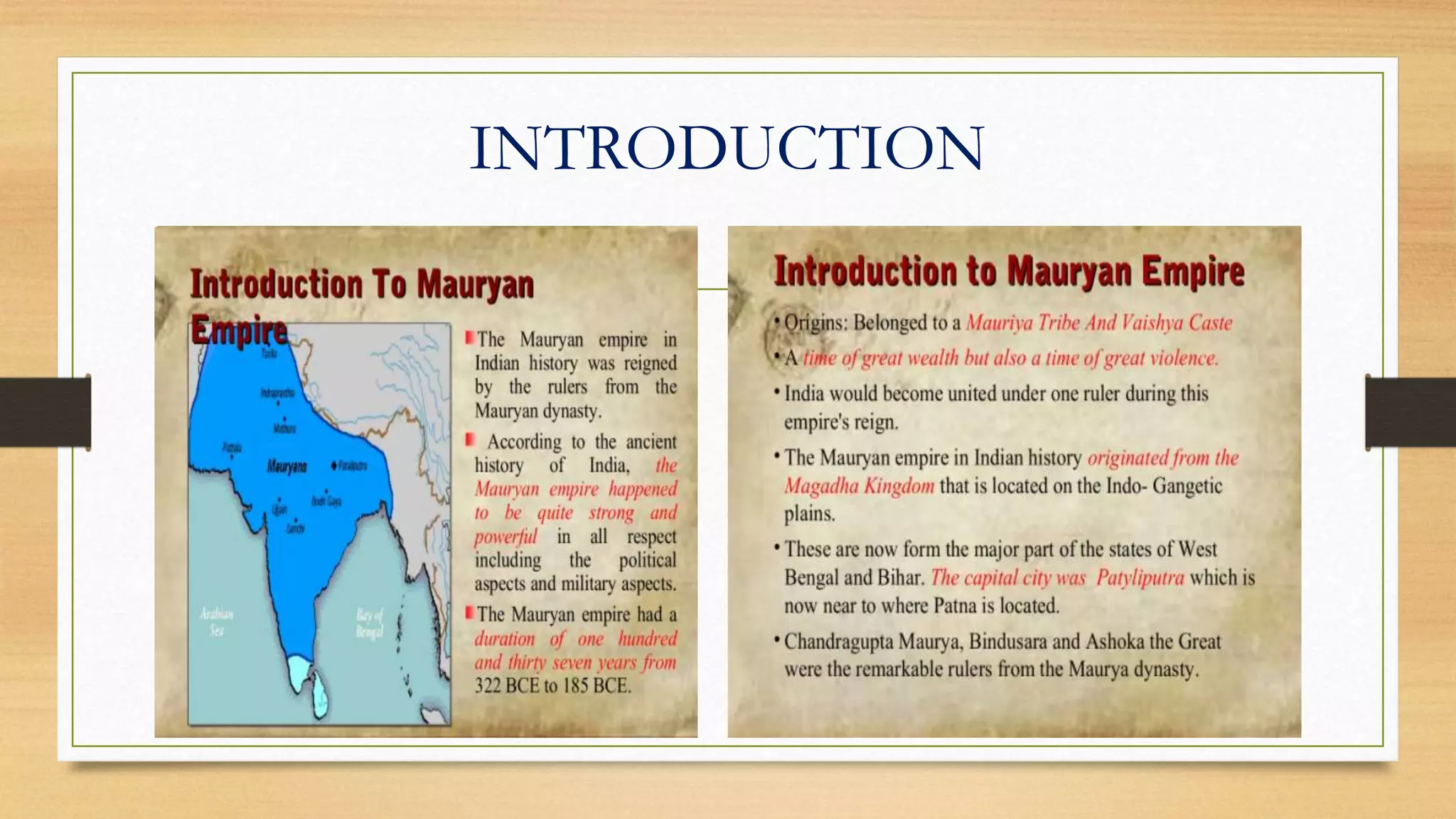 Maurya empire | PPT