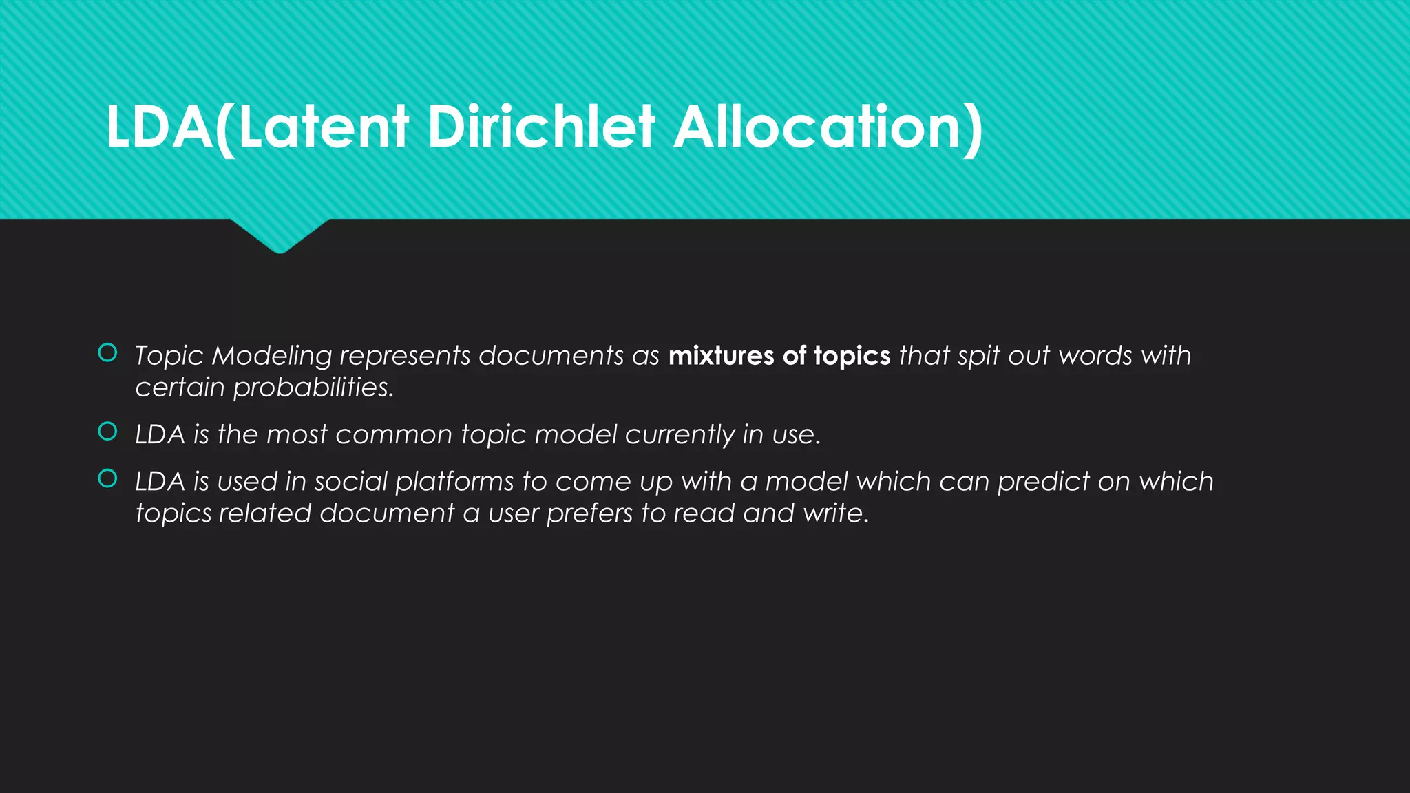 Topic modeling | PPT