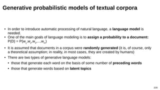 Topic Modeling | ODP