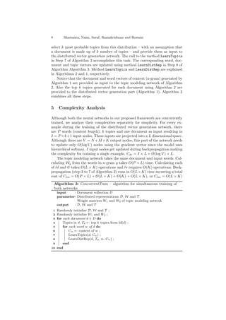 Concurrent Inference of Topic Models and Distributed Vector Representations | PDF