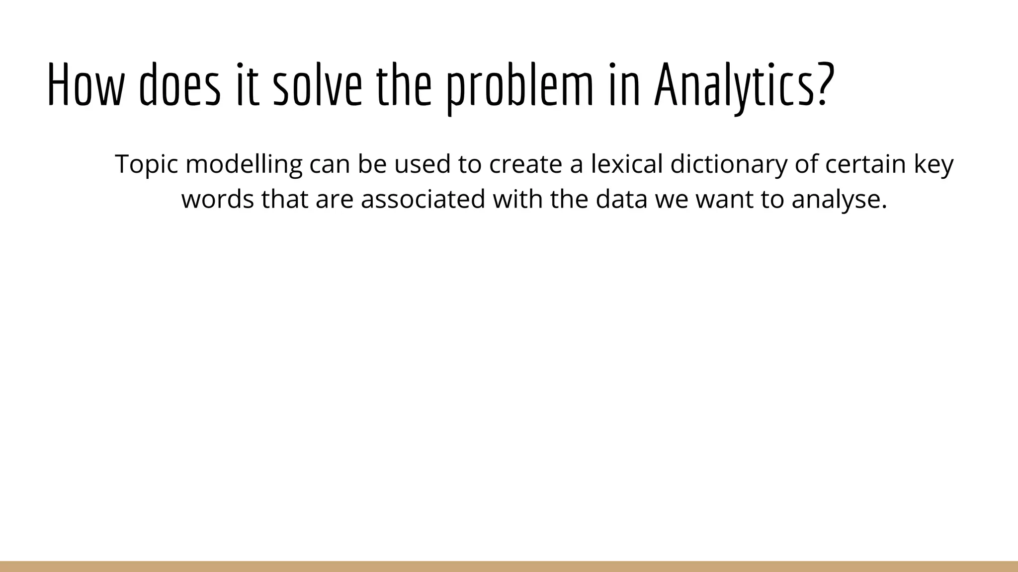 Topic modeling - EuroPython | PPT