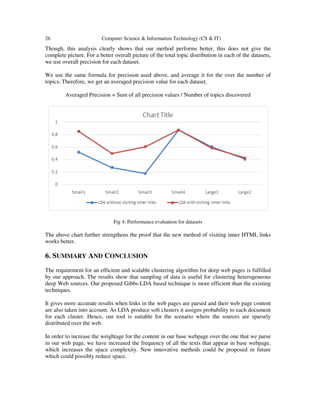 Topic Modeling : Clustering of Deep Webpages | PDF