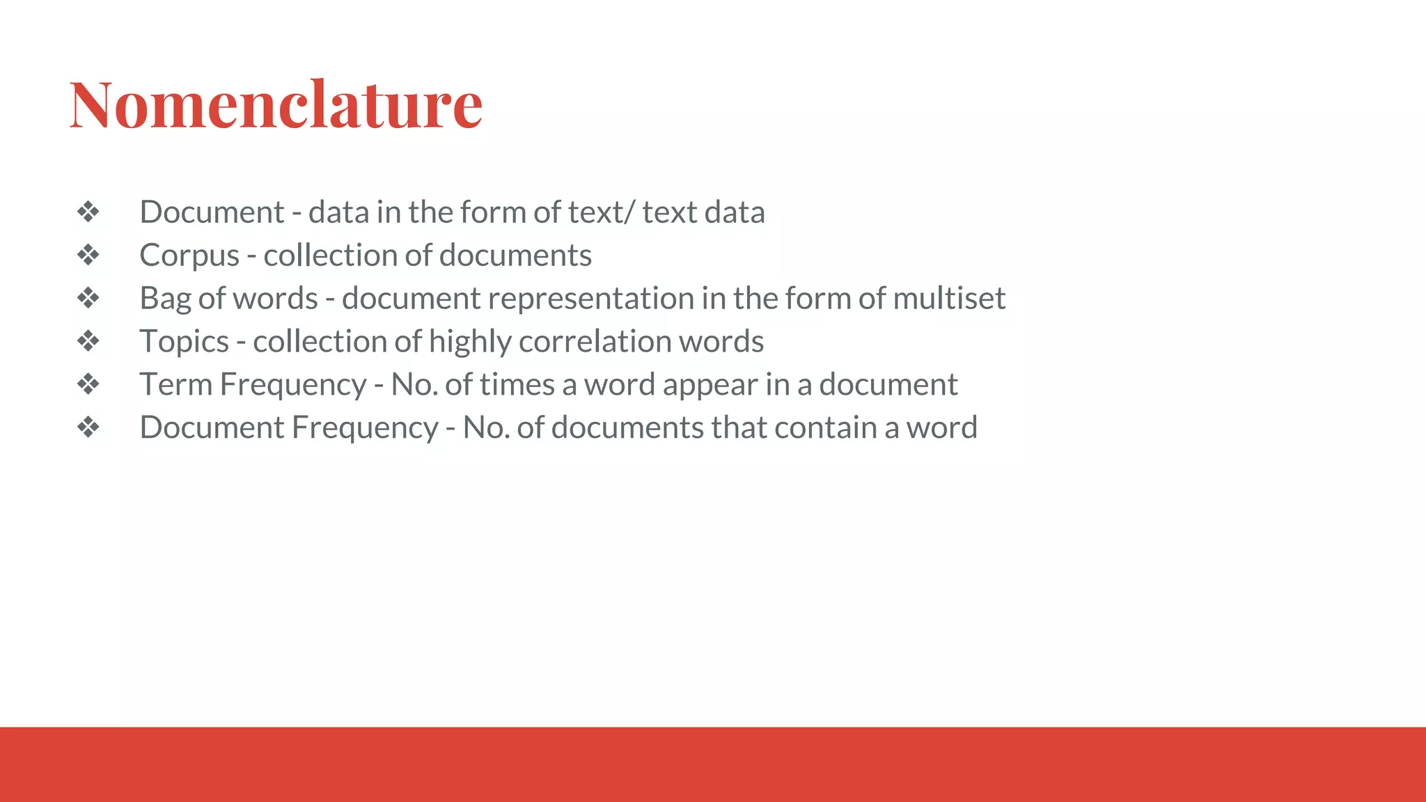 Topic modelling | PDF