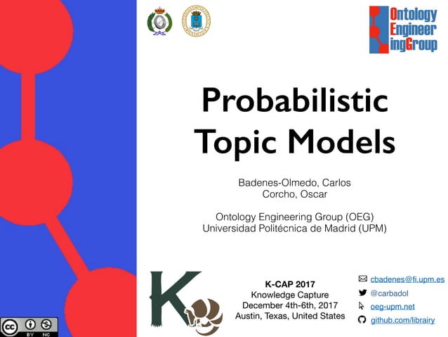 Probabilistic Topic models | PPT