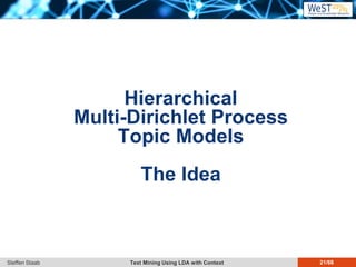 Text Mining using LDA with Context | PPT
