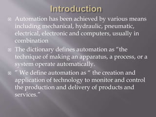 Automation | PPT