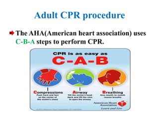 About CPR and CPR procedure | PPTX