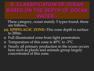 Aquatic environment: concept, meaning and its division | PPTX