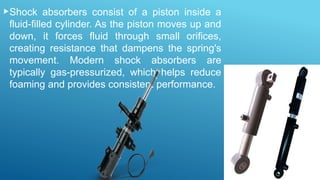 suspension system functions and components | PPTX