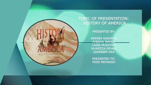 history of America | PPT