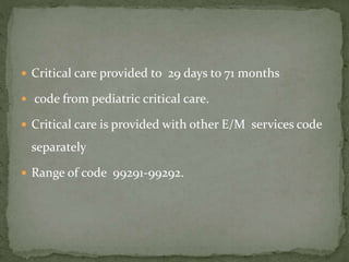 EVALUATION AND MANAGEMENT CPT CODING-2017 | PPTX