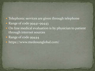 EVALUATION AND MANAGEMENT CPT CODING-2017 | PPTX