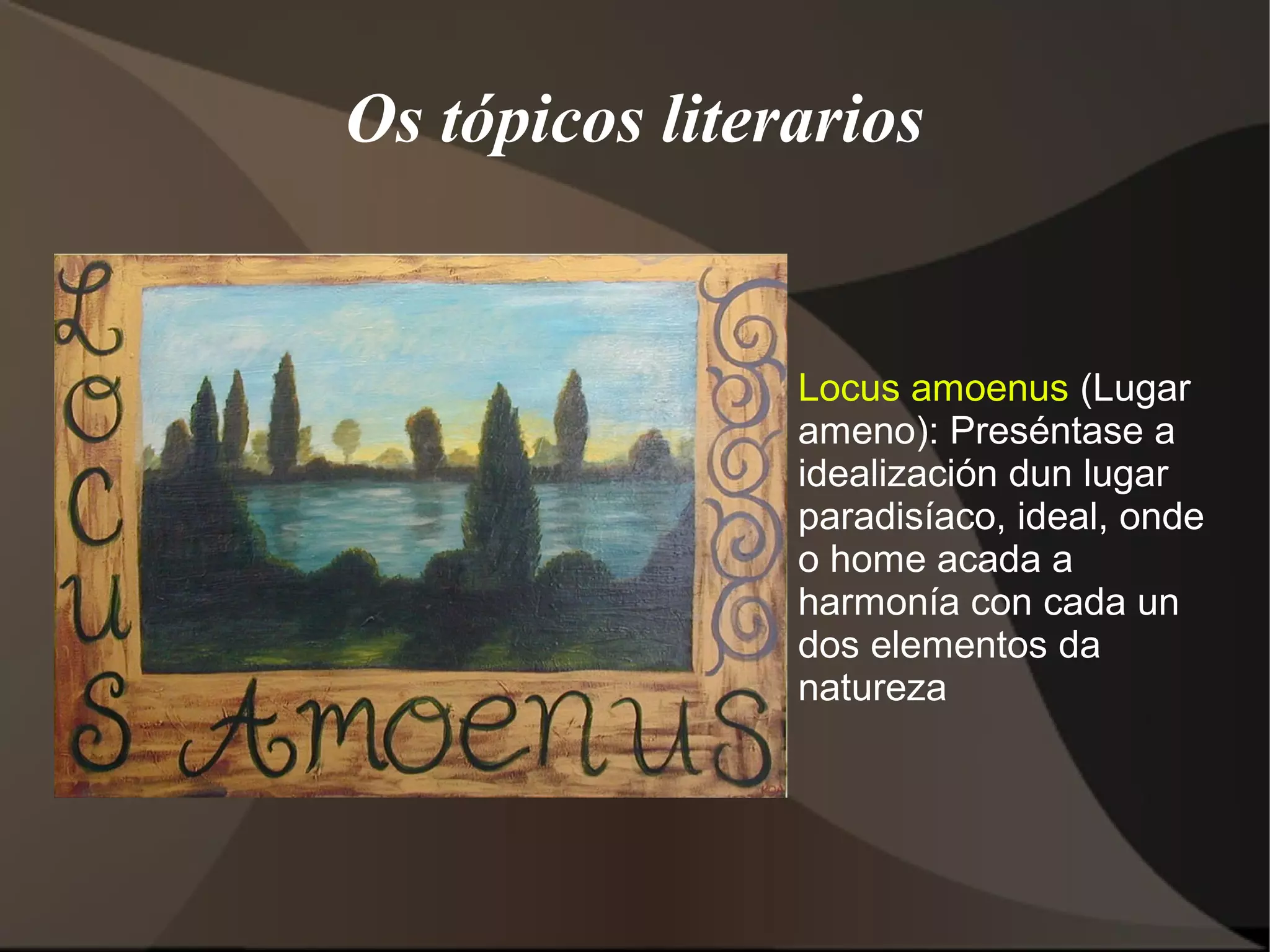 Topicos literarios | PPT