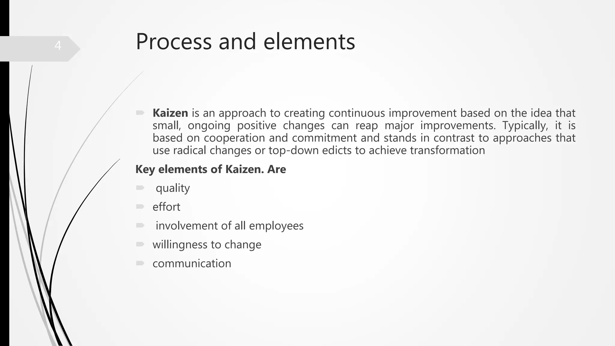kaizen presentation | PPTX