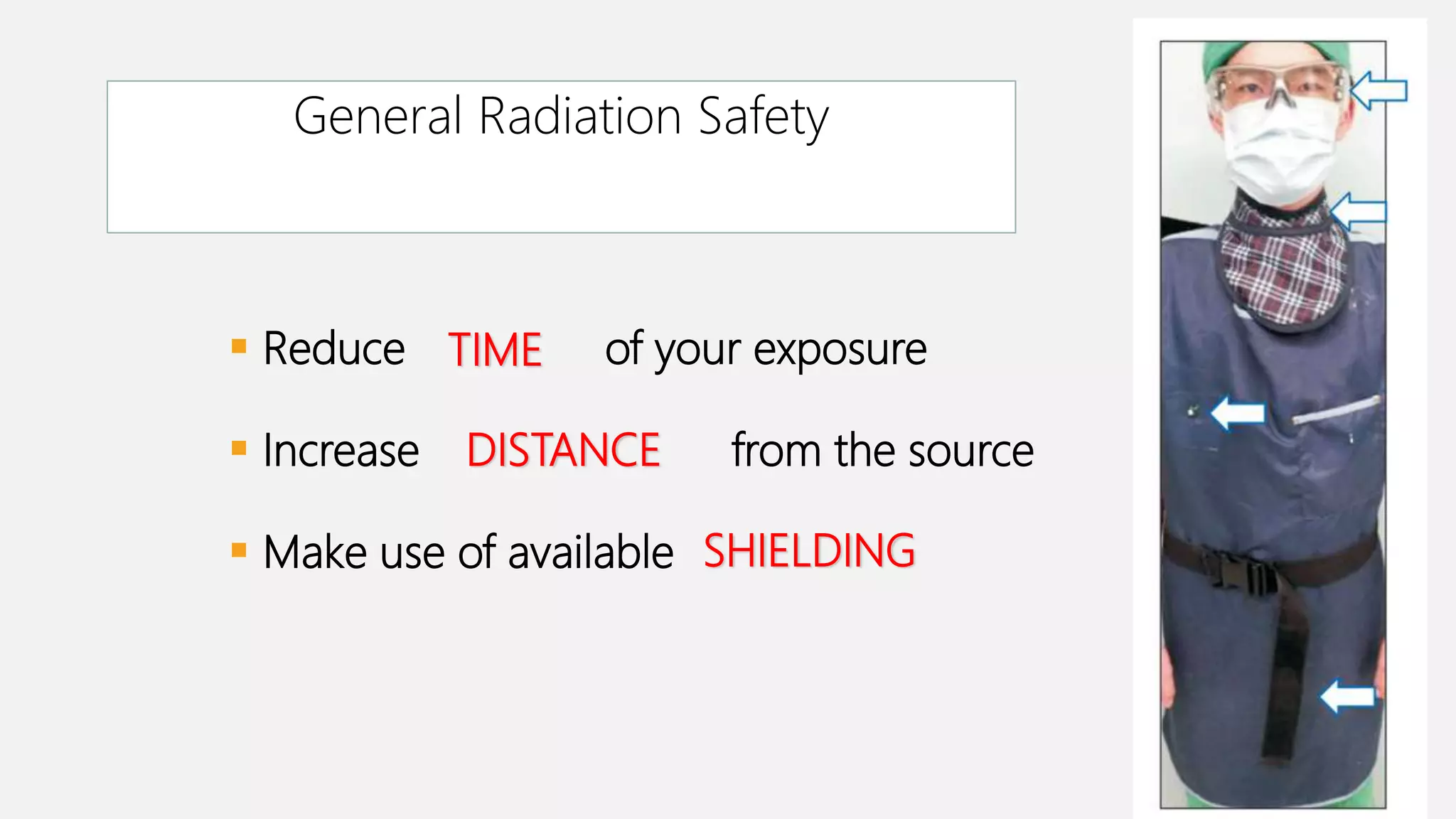 Topic radiation safety | PPTX
