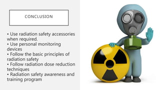 Topic radiation safety | PPTX