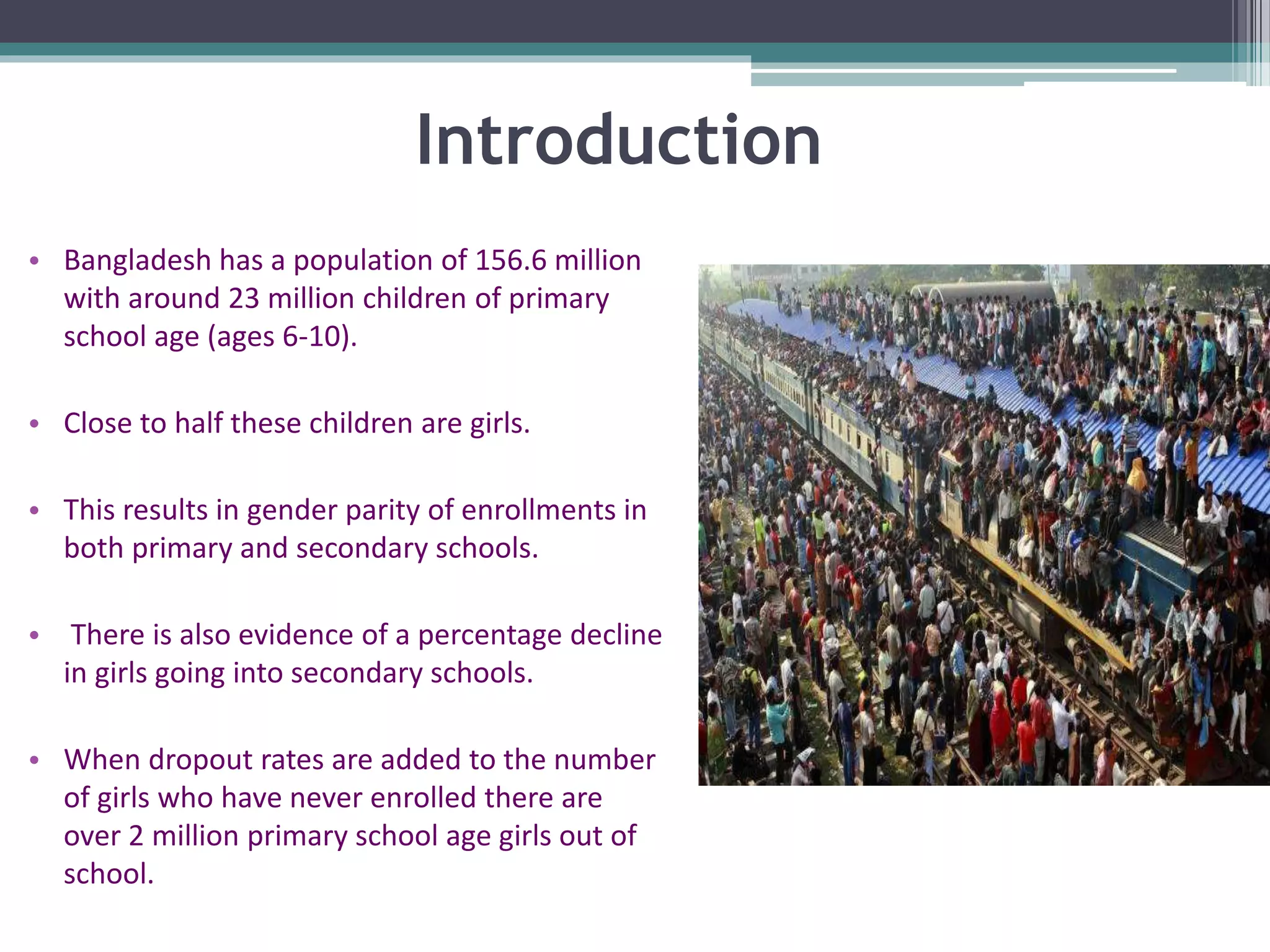 research on underprivileged kids education | PPT