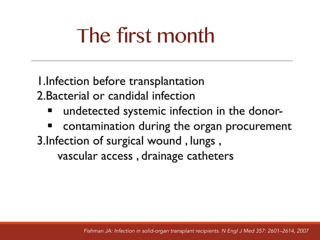 kidney transplantation infection | PDF | Infectious Diseases | Diseases ...
