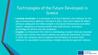 Digitalization, cybersecurity and the technologies of the future in ...