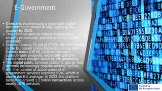 Digitalization, cybersecurity and the technologies of the future in Greece | PDF