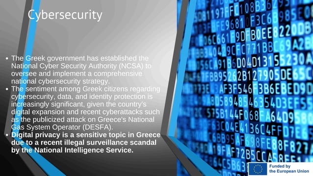 Digitalization, cybersecurity and the technologies of the future in Greece | PPT