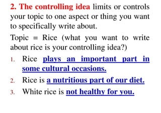 Topic Sentence | PDF