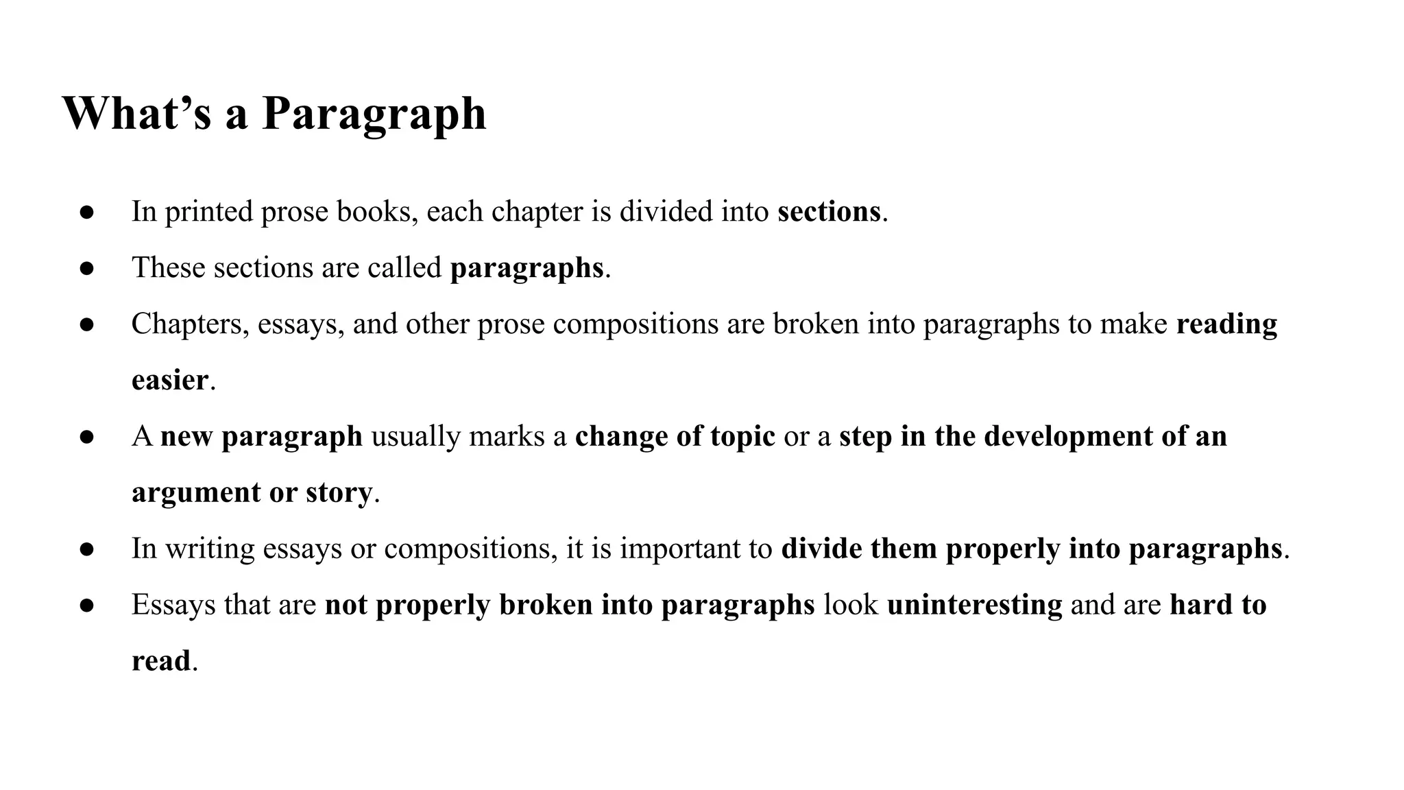 Topic Sentence / paragraph writing pdf.. | PDF