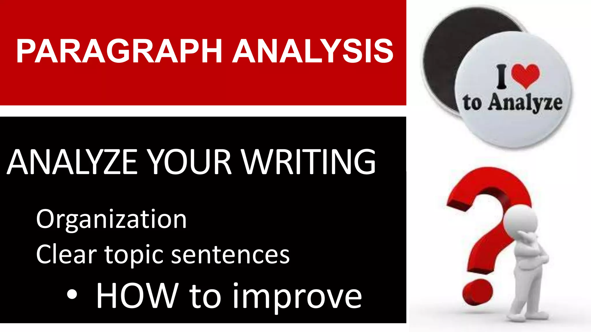 Topic sentences paragraph writing patterns | PPT