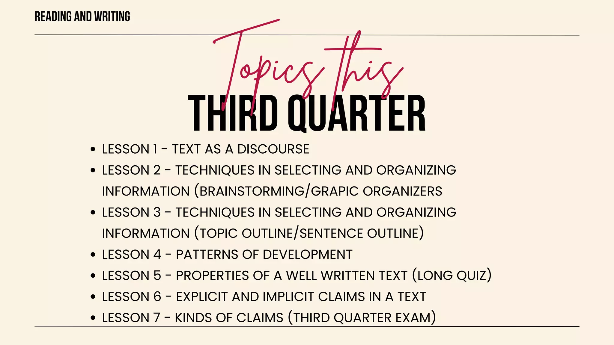 TOPIC SENTENCE ( TOPIC OUTLINE AND SENTENCE OUTLINE.pdf