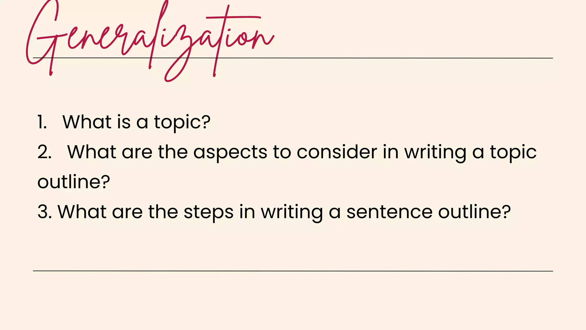 TOPIC SENTENCE ( TOPIC OUTLINE AND SENTENCE OUTLINE.pdf