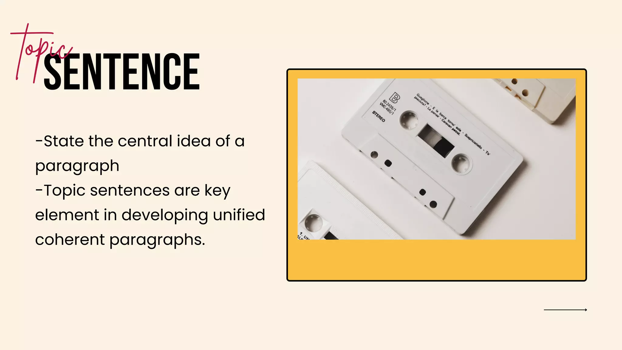 TOPIC SENTENCE ( TOPIC OUTLINE AND SENTENCE OUTLINE.pdf