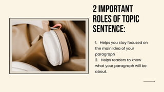 TOPIC SENTENCE ( TOPIC OUTLINE AND SENTENCE OUTLINE.pdf