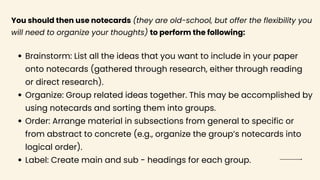 TOPIC SENTENCE ( TOPIC OUTLINE AND SENTENCE OUTLINE.pdf