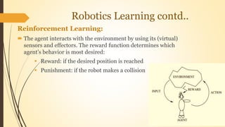 Topics in robotics | PPTX