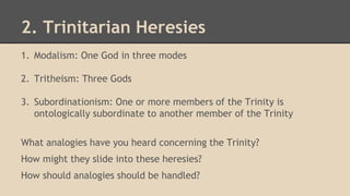 The Trinity - Topics in Theology | PPTX