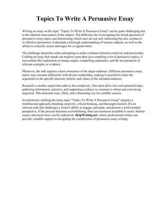 Topics To Write A Persuasive Essay.pdf