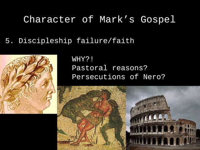Topic Ten The Gospel of Mark, Synoptic Problem (+ Exam) | PPT ...