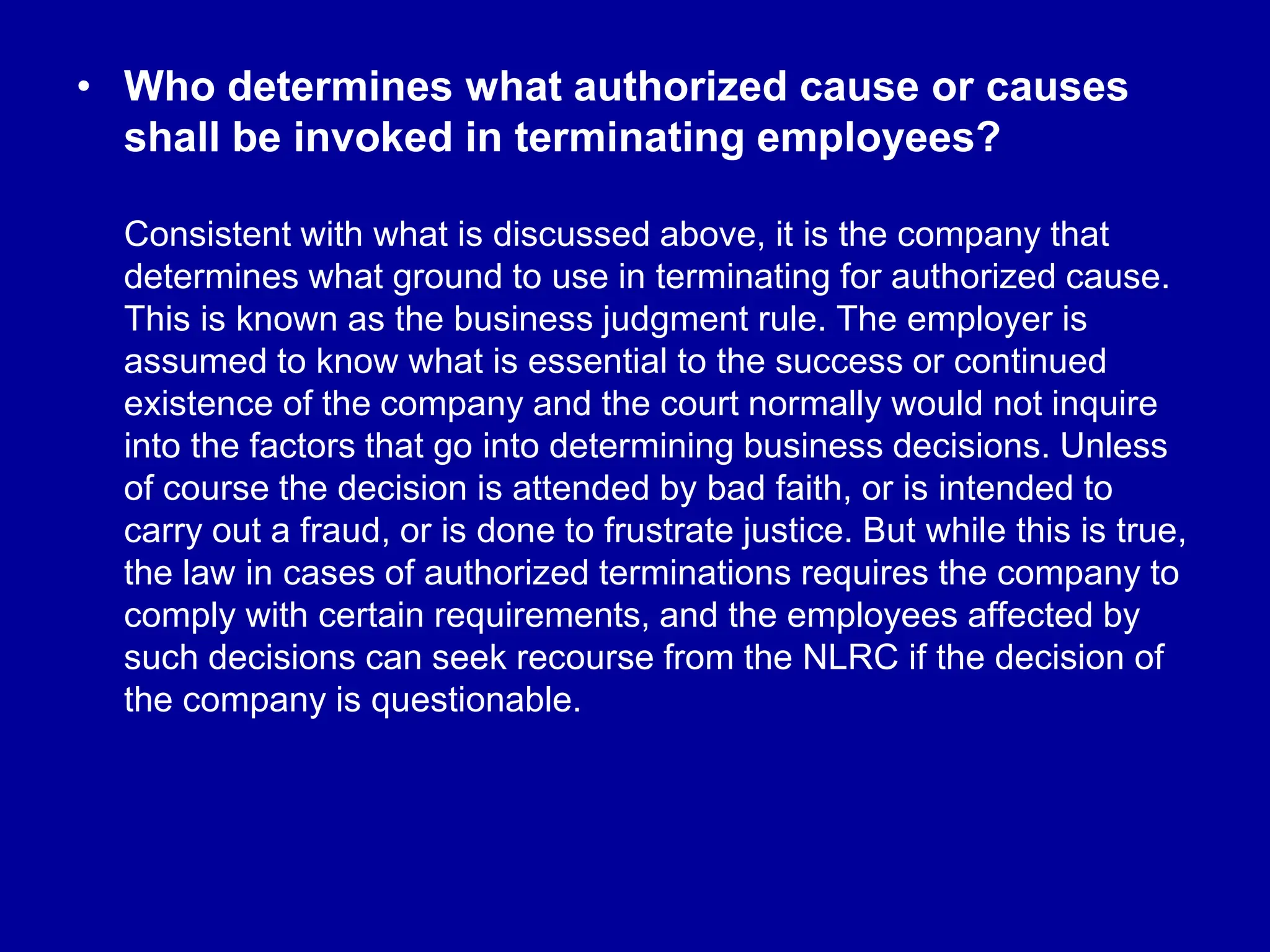 Topic Termination Law.ppt