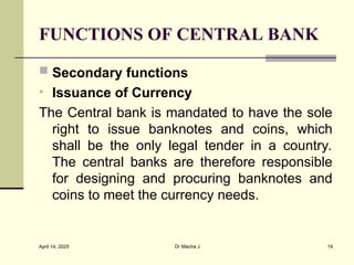 TOPIC THREE - Central Bank & Regulation-1.ppt