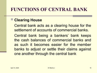 TOPIC THREE - Central Bank & Regulation-1.ppt