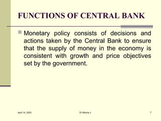 TOPIC THREE - Central Bank & Regulation-1.ppt