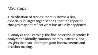 TOPIC TWO Evaluation and monitoring in projects | PPTX