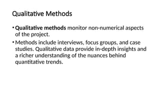 Principles for monitoring and evaluation | PPTX