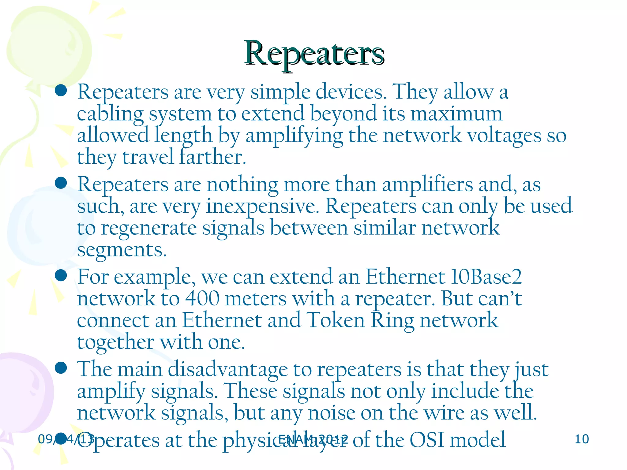 NETWORK COMPONENTS | PPT