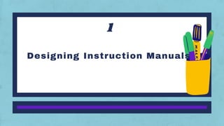TOPIC WEEK 10. Designing Instructional Materialspdf | PDF