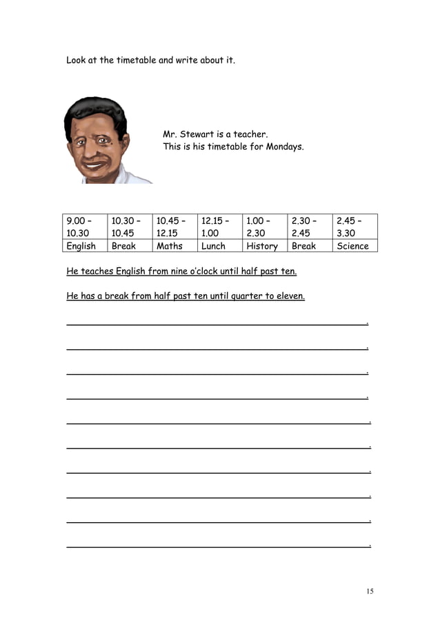 Topic workbook 12 time | PDF