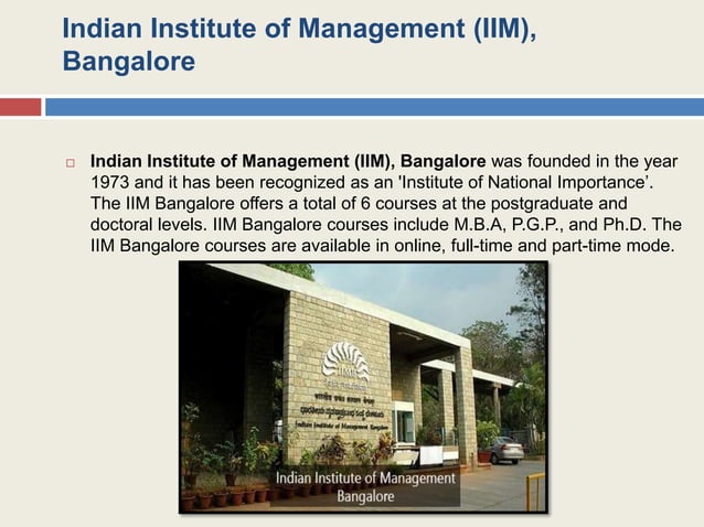 Top IIT and IIM and Best Indian Universities My First College.pptx