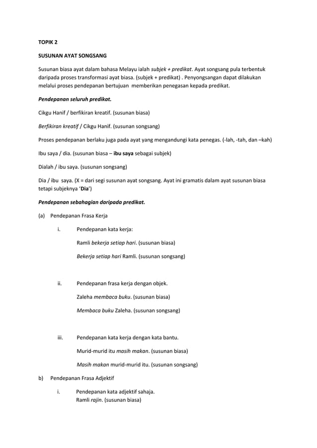 Topik 2-susunan-ayat-songsang | DOC